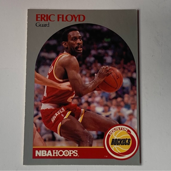 NBA HOOPS | Toys | 99 Nba Hoops Houston Rockets Eric Floyd 124 | Poshmark